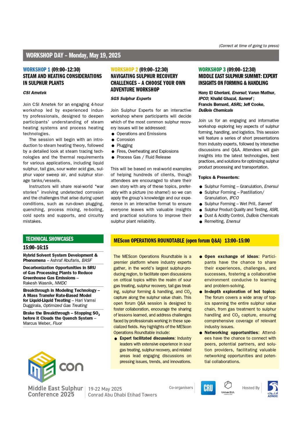 MEScon welcomes you to Abu Dhabi - BC Insight